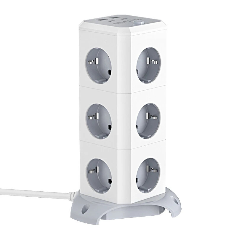 BlitzWolf® BW-EC3 - Desktop USB Charger: 2xUSB-A + 2x USB-C