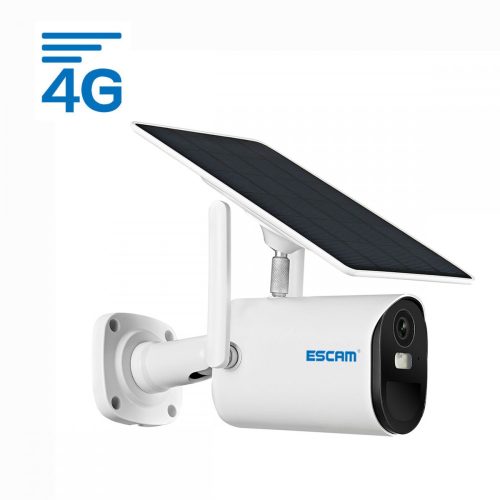 ESCAM QF490 - IP camera with 4G SIM card + solar panel: 1080