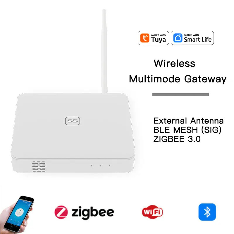 RSH-S5 - ZigBee + Bluetooth Multi Gateway: 2in1 Bluetooth